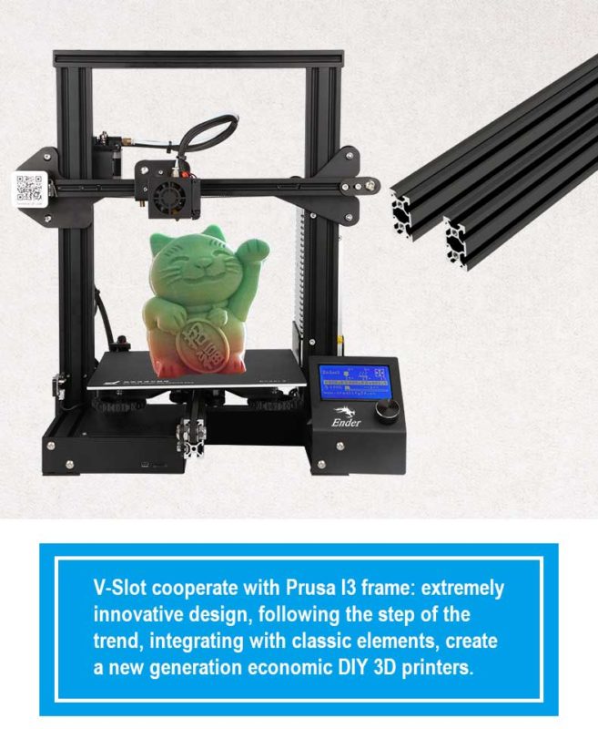 Creality Ender-3 3D Printer Kit (220x220x250mm Build Volume ...