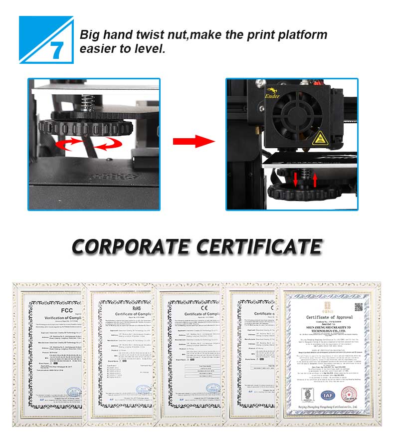Creality Ender-3 3D Printer Kit (220x220x250mm Build Volume ...